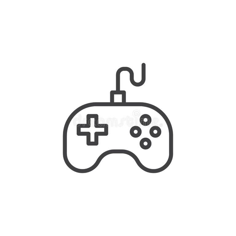 Video Game Controller Icon Outline Stock Illustrations – 11,804 Video ...