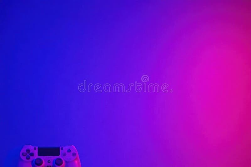 Game Controller in Neon Hues, a Retro Aesthetic for Gamer S Paradise ...