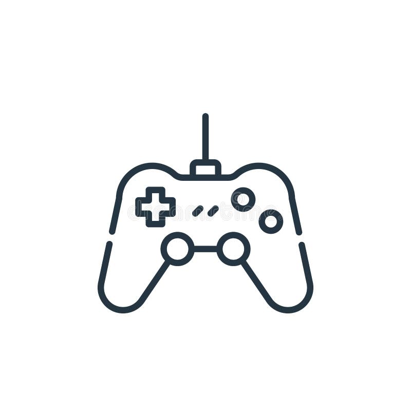 Game Controller Vector Icon. Game Controller Editable Stroke Stock ...