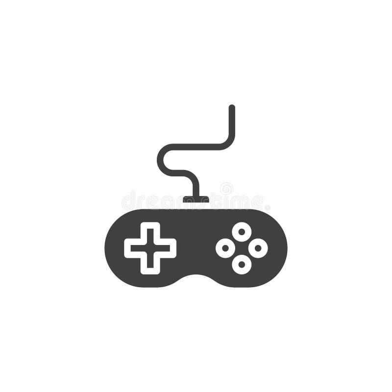Game Controller Vector Icon Stock Vector - Illustration of pictogram ...