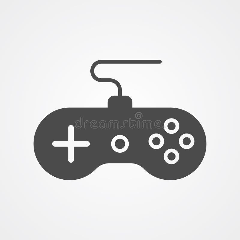 Game Controller Vector Icon Sign Symbol Stock Vector - Illustration of ...
