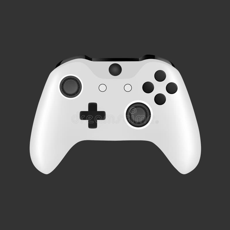Game Controller in Vector.Joystick Vector Illustration.Gamepad for Game Console Stock Vector ...