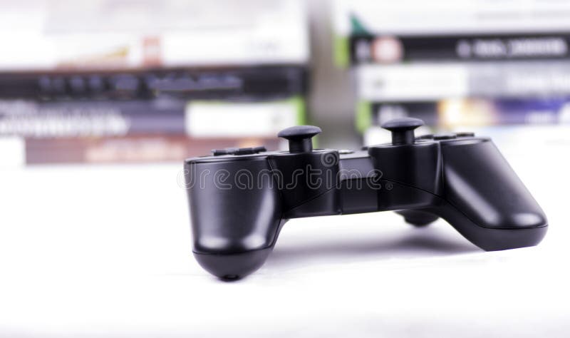 Video Games PlayStation Gaming Controller Editorial Image - Image of ...