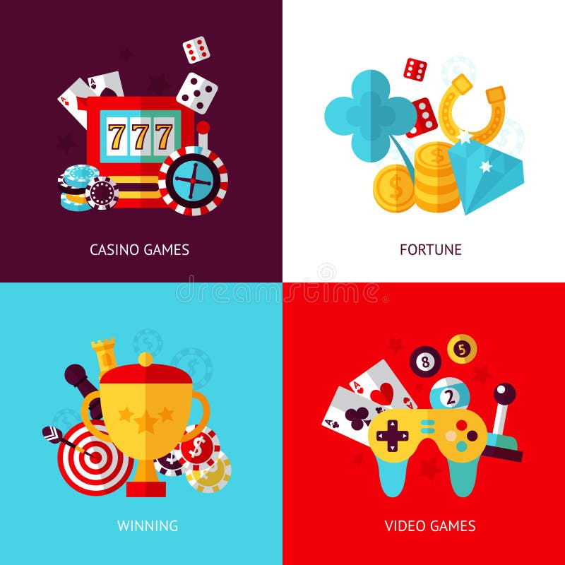 Game design set stock vector. Illustration of game, industry - 45865148