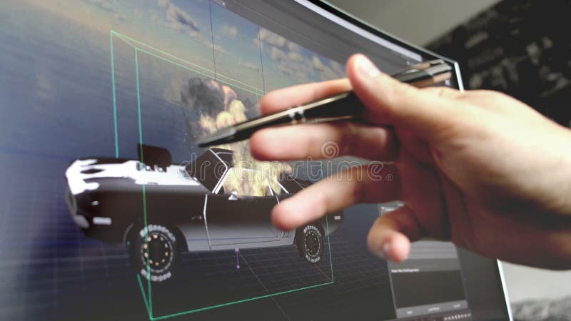 Game Design Software of Hand with Pen Explain How To Design Car Model ...