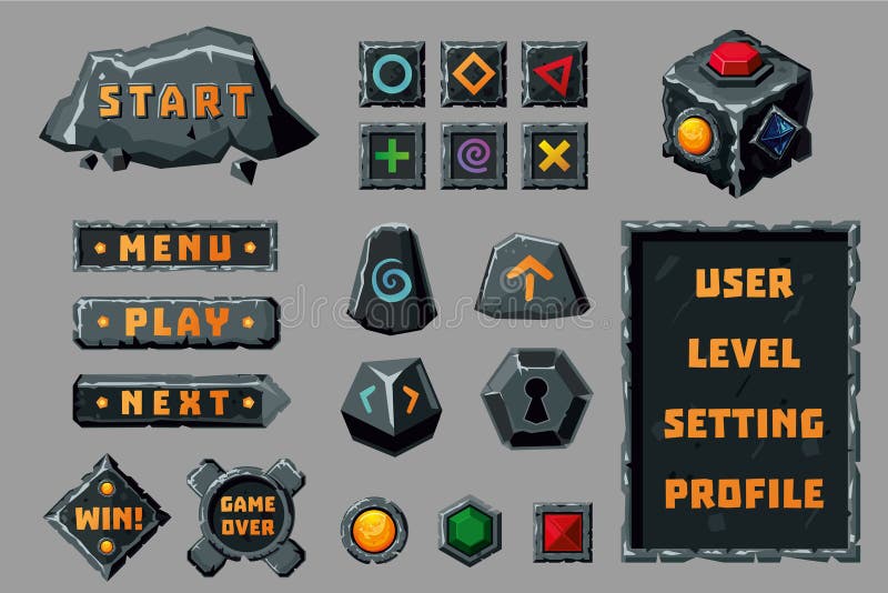 Game Ui Rpg Stock Illustrations – 846 Game Ui Rpg Stock Illustrations ...