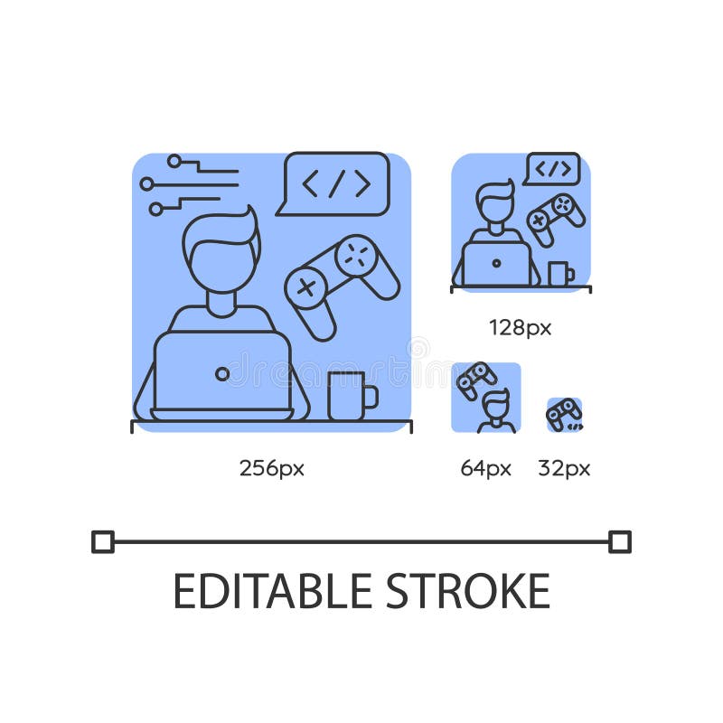 Software Developer Symbols Stock Illustrations – 450 Software Developer ...