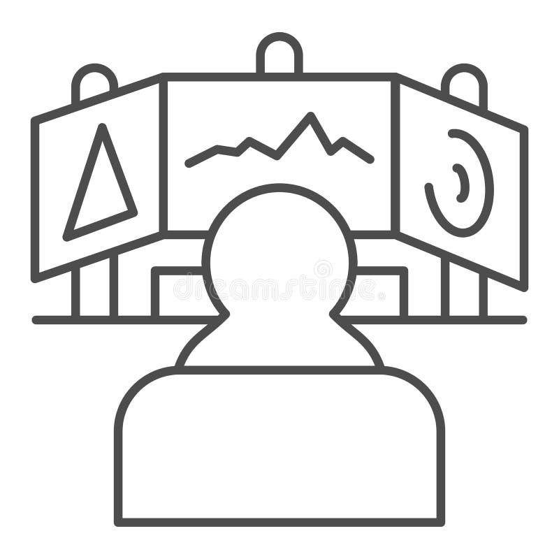 Seo and Development Line Icon Set, Computing Symbols Collection, Vector ...