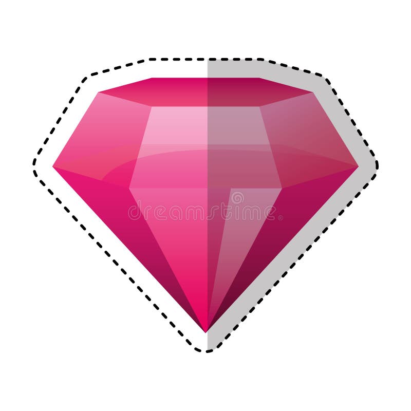Game diamond isolated icon stock illustration. Illustration of frame ...