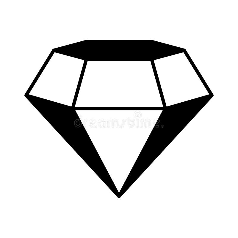 Game diamond isolated icon stock illustration. Illustration of graphic ...