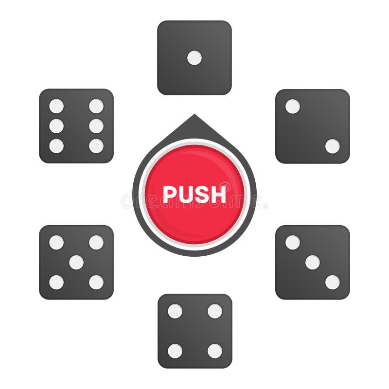 Game dice icons. stock vector. Illustration of casino - 85521410