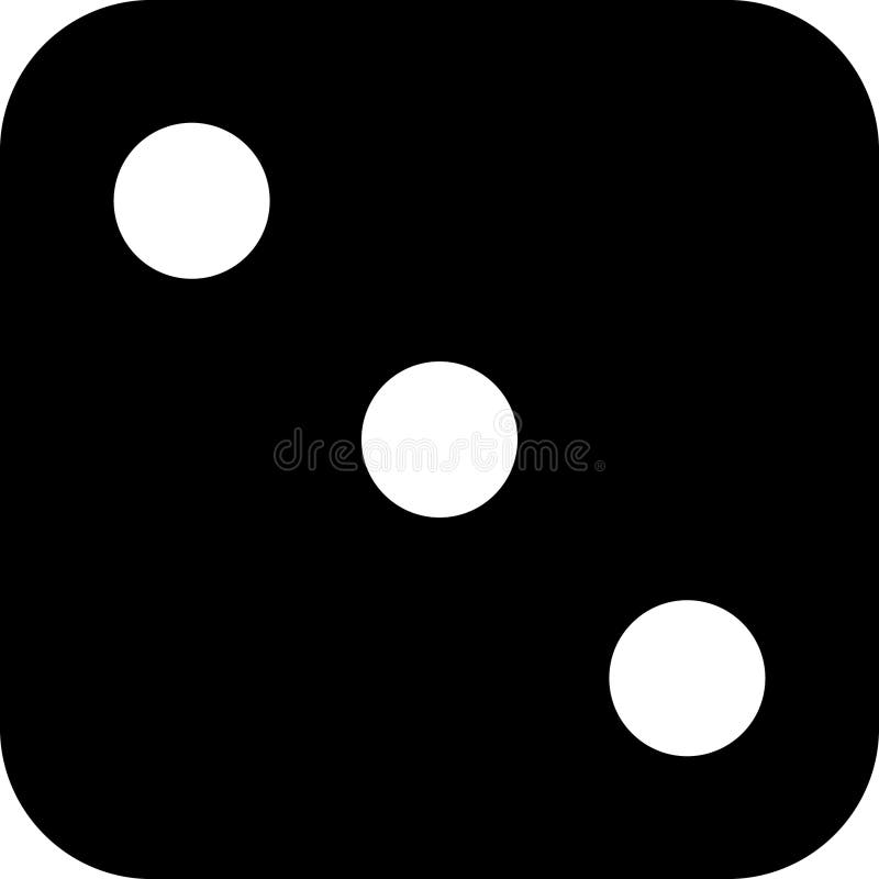 Game Dice. Set of Game Dice, Isolated on White Background. Dice in a ...