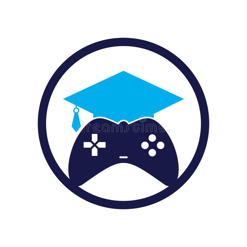 Game Education Vector Logo Design. Stock Vector - Illustration of ...