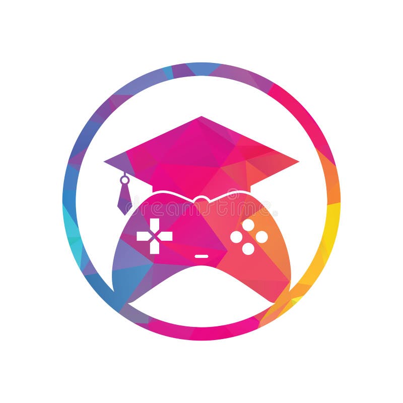 Game Education Vector Logo Design. Stock Vector - Illustration of ...