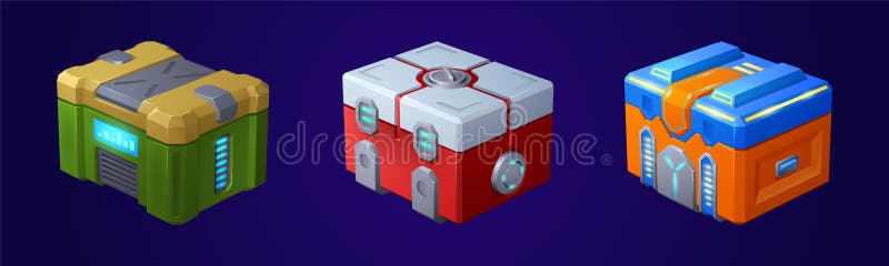 Loot Boxes Stock Illustrations – 42 Loot Boxes Stock Illustrations ...