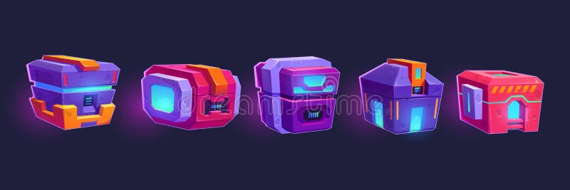 Loot Boxes Stock Illustrations – 42 Loot Boxes Stock Illustrations ...