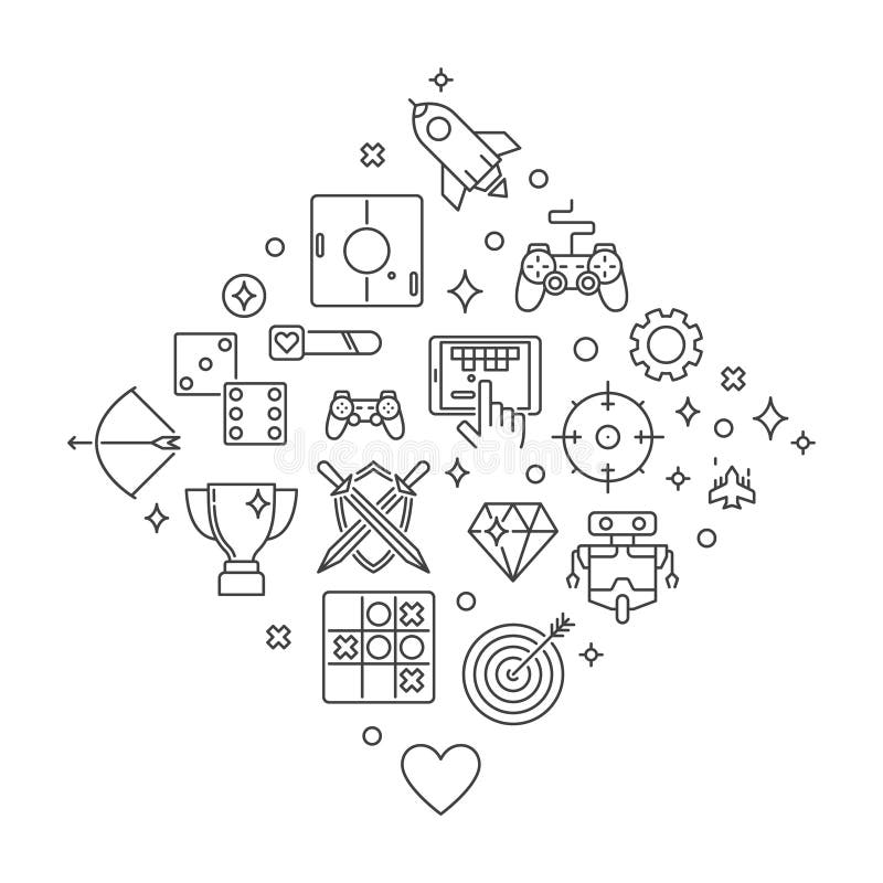 Gaming Vector Stock Illustrations – 253,370 Gaming Vector Stock ...