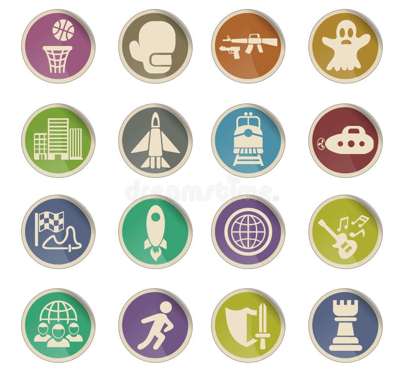 Game Genre Icon Stock Illustrations – 377 Game Genre Icon Stock ...