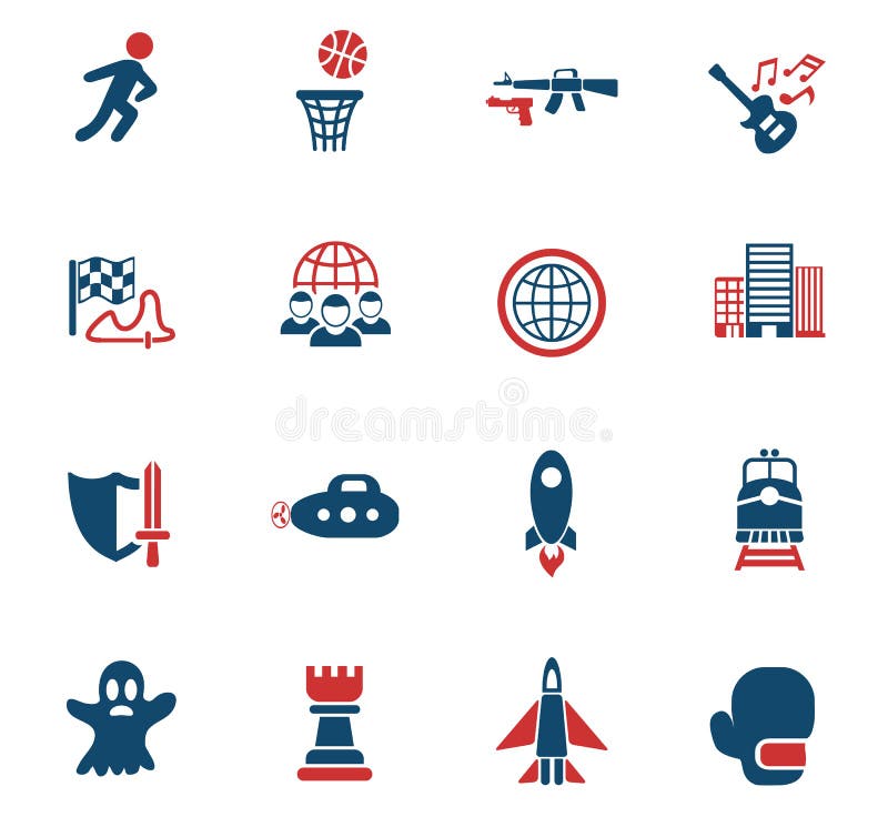 Game Genre Icon Set Stock Illustrations – 171 Game Genre Icon Set Stock ...