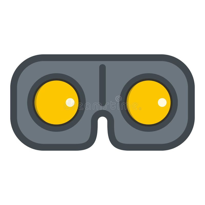 Game glasses icon isolated stock vector. Illustration of icon - 90975246