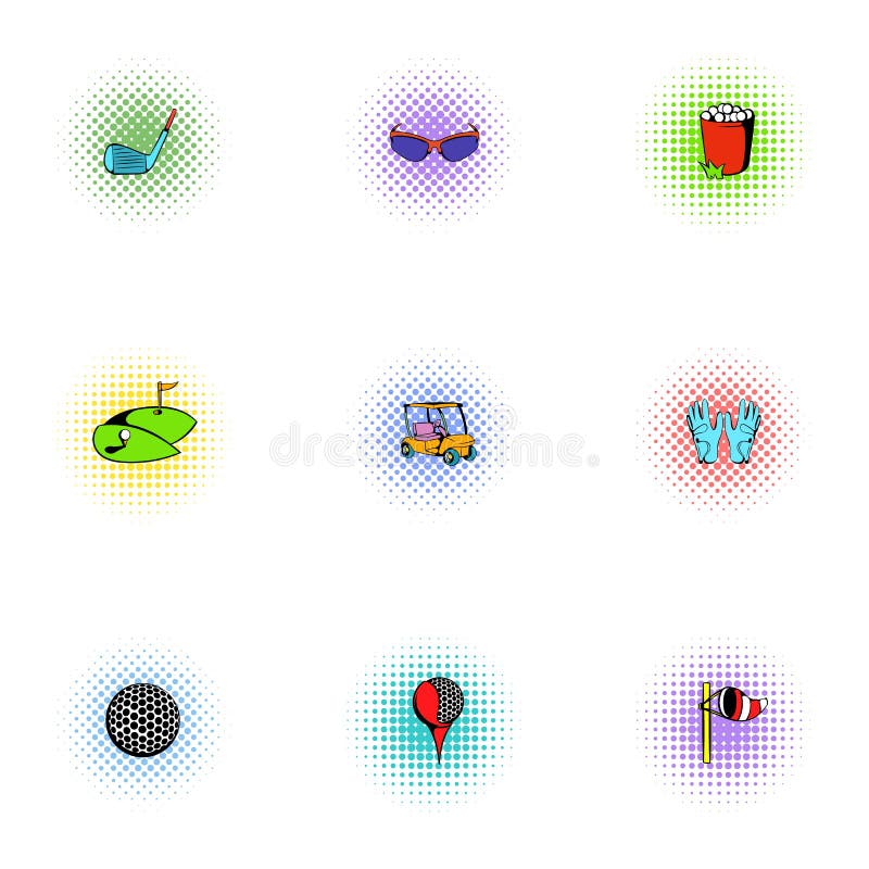 Game Golf Icons Set Pop Art Style Stock Illustrations – 7 Game Golf ... Game Golf Icons Set Pop Art Style Stock Illustrations – 7 Game Golf ...