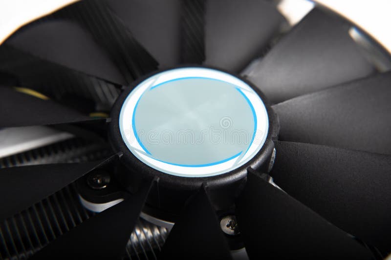 Game Graphics Card for Modern Computer. Stock Image - Image of black ...