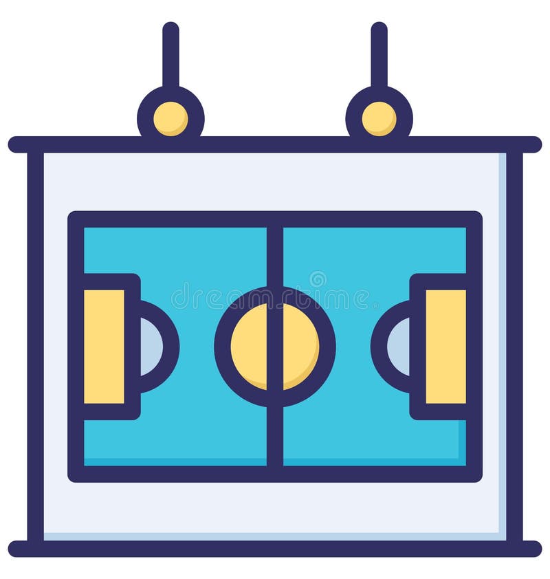 Game, Ground Isolated Vector Icon that Can Be Easily Modified or Edited ...