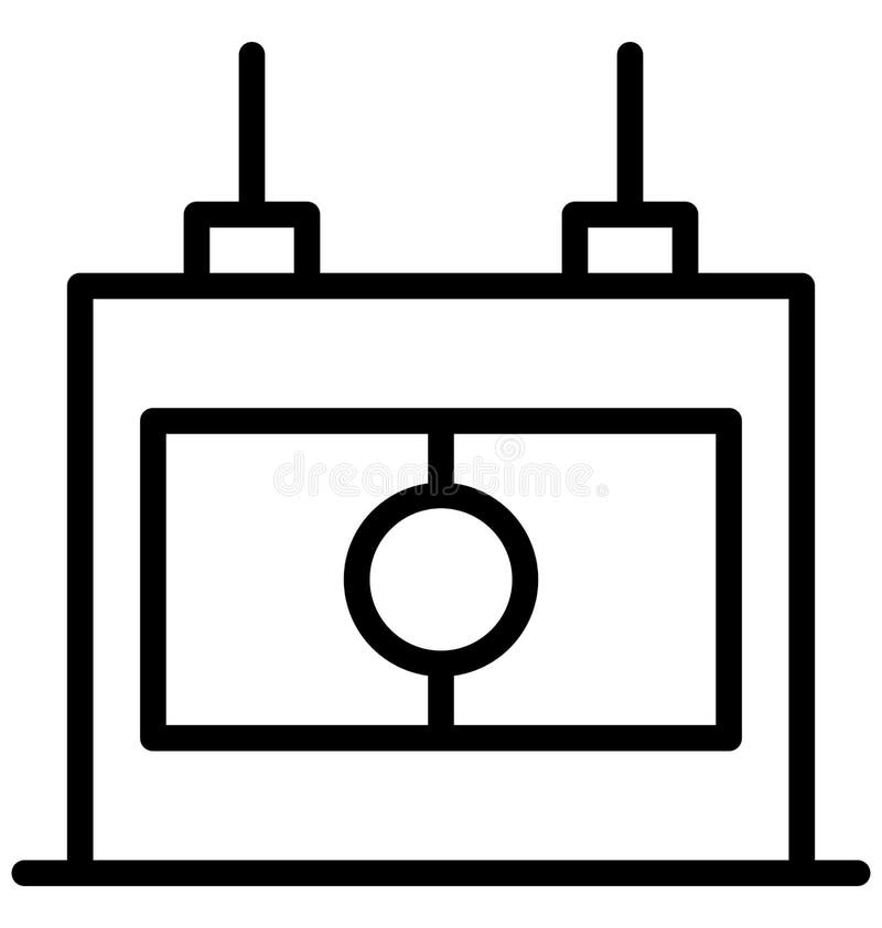 Game, Ground Isolated Vector Icon that Can Be Easily Modified or Edited ...