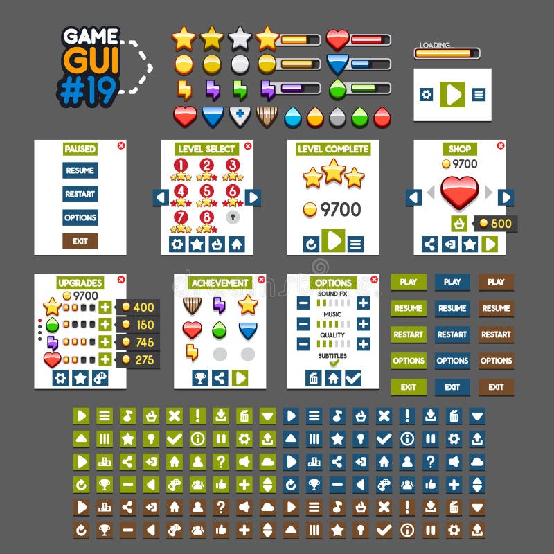 Video Game Health Level Stock Illustrations – 141 Video Game Health ...