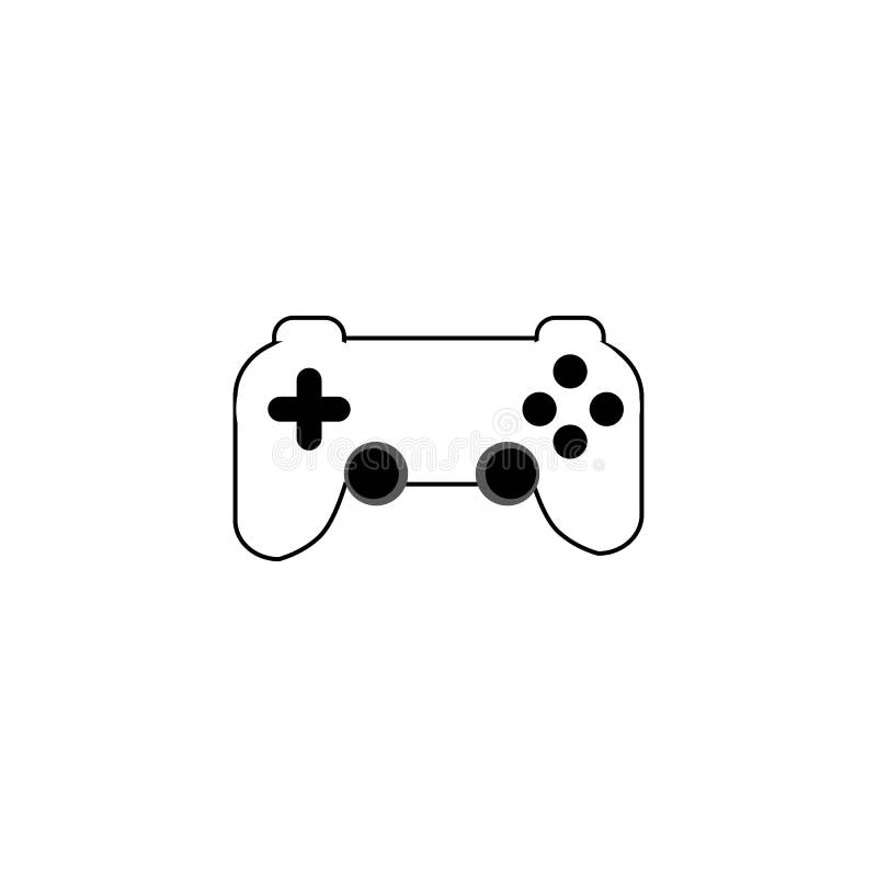 Game icon logo vector stock illustration. Illustration of gamepad ...