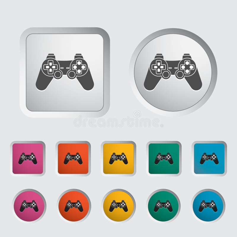 Game icon. stock vector. Illustration of keyboard, games - 89291949