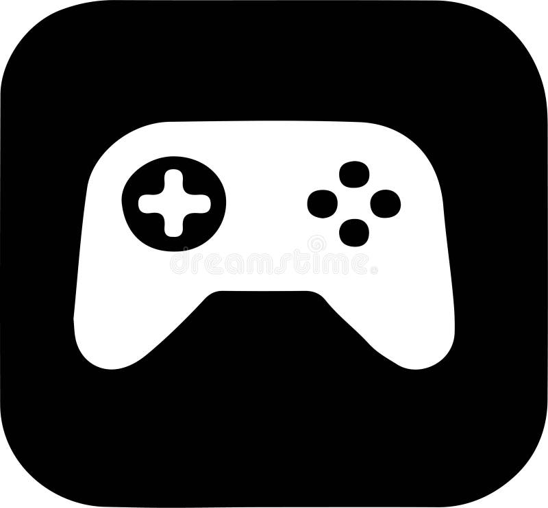 Video Game Controller Icon Circle Stock Vector - Illustration of ...