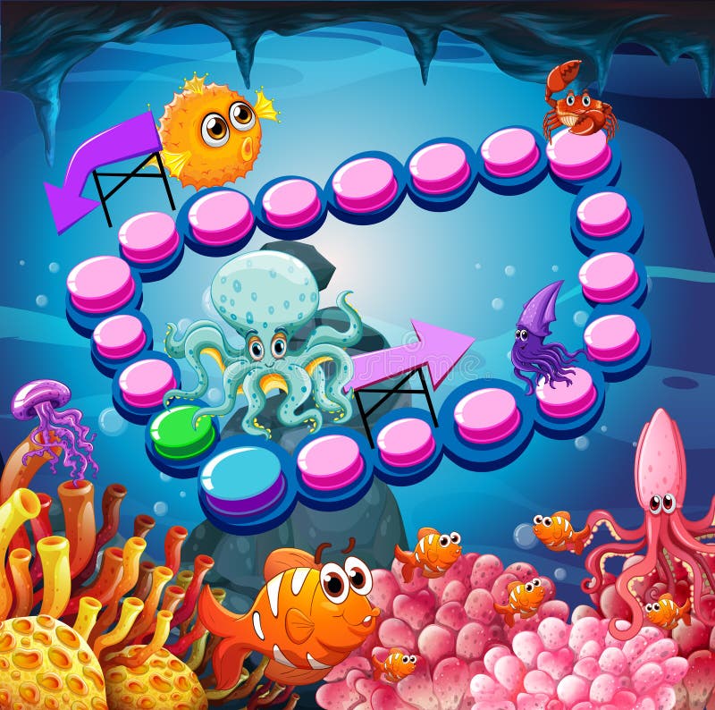 Under Sea Board Game Stock Illustrations – 46 Under Sea Board Game ...