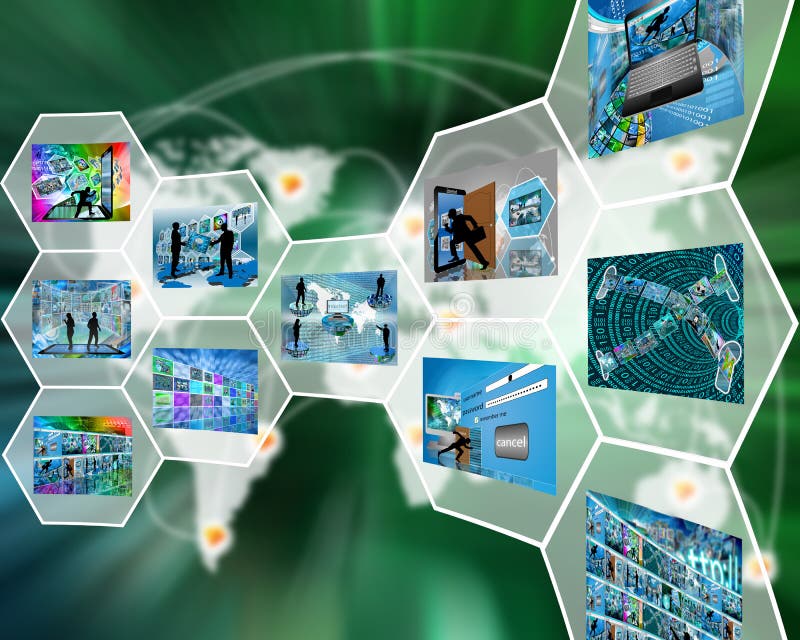 A game of imagination stock illustration. Illustration of interface ...