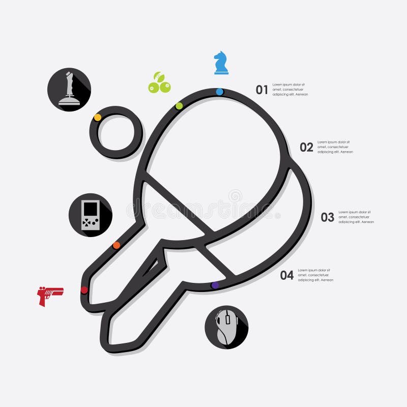 Game infographic stock vector. Illustration of knowledge - 55079033