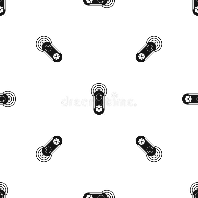 Joystick Pattern, Cartoon Style Stock Vector - Illustration of ...