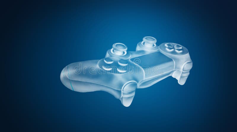 Game Joystick.play with the Game Time Stock Photo - Image of ...