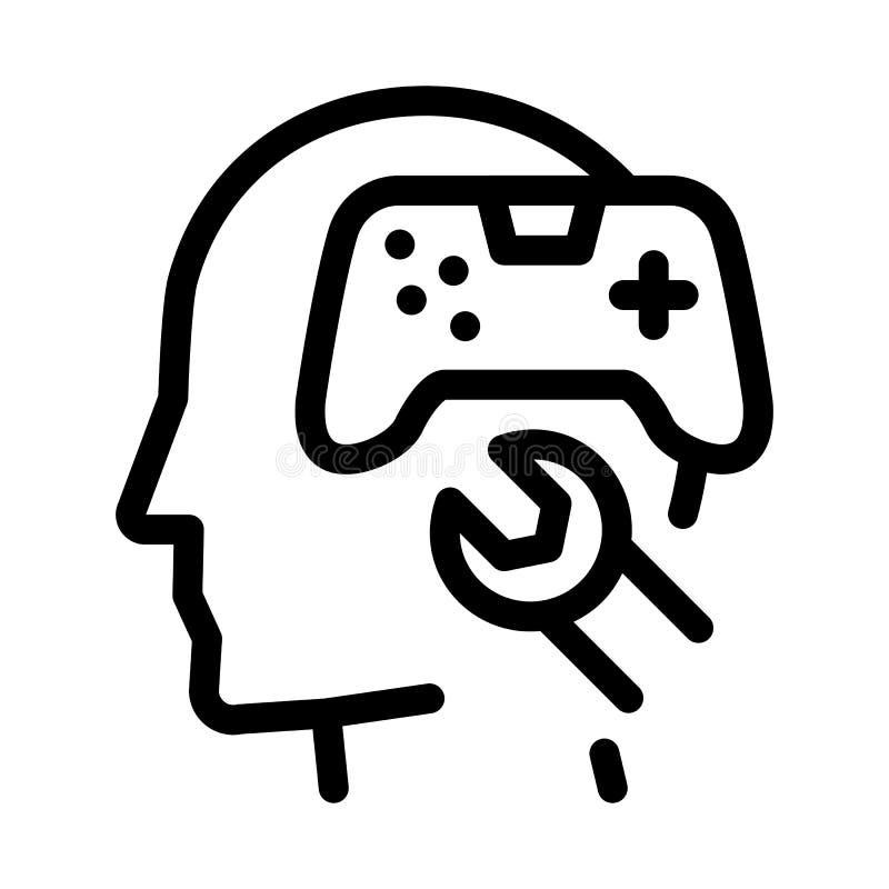 Game Joystick Repair Icon Vector Outline Illustration Stock Vector ... Game Joystick Repair Icon Vector Outline Illustration Stock Vector ...