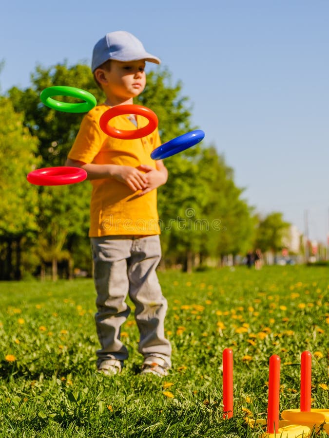 Family Grass Boy Brother Park. Happy Outside Stock Image - Image of ...