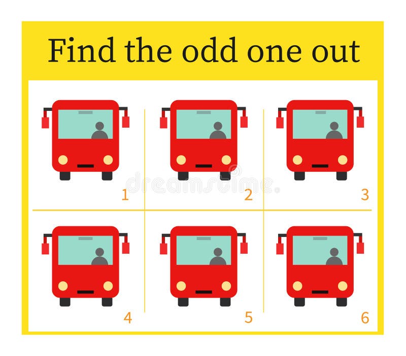 Game for Kids. Task for Development of Attention and Logic. Vector ...