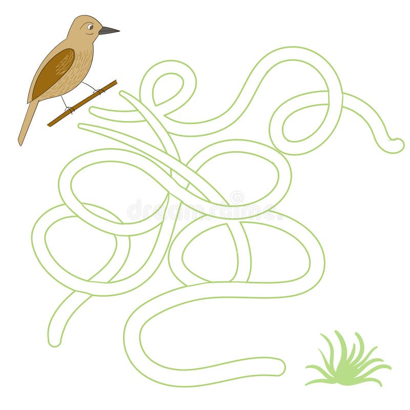 Game Labyrinth Find a Way Whale Vector Stock Vector - Illustration of ...