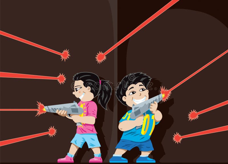 Laser Tag Stock Illustrations – 5,726 Laser Tag Stock Illustrations ...