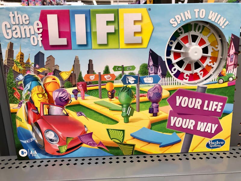 The Game of Life Board Game Editorial Photography - Image of retirement ...