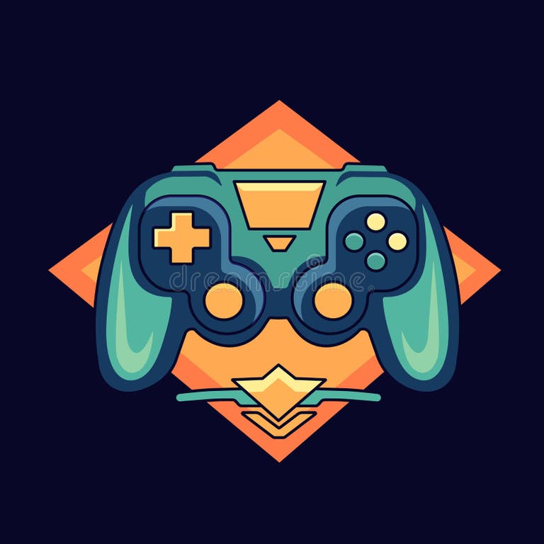 Game Logo Design. Video Game Emblems Set Stock Vector - Illustration of ...