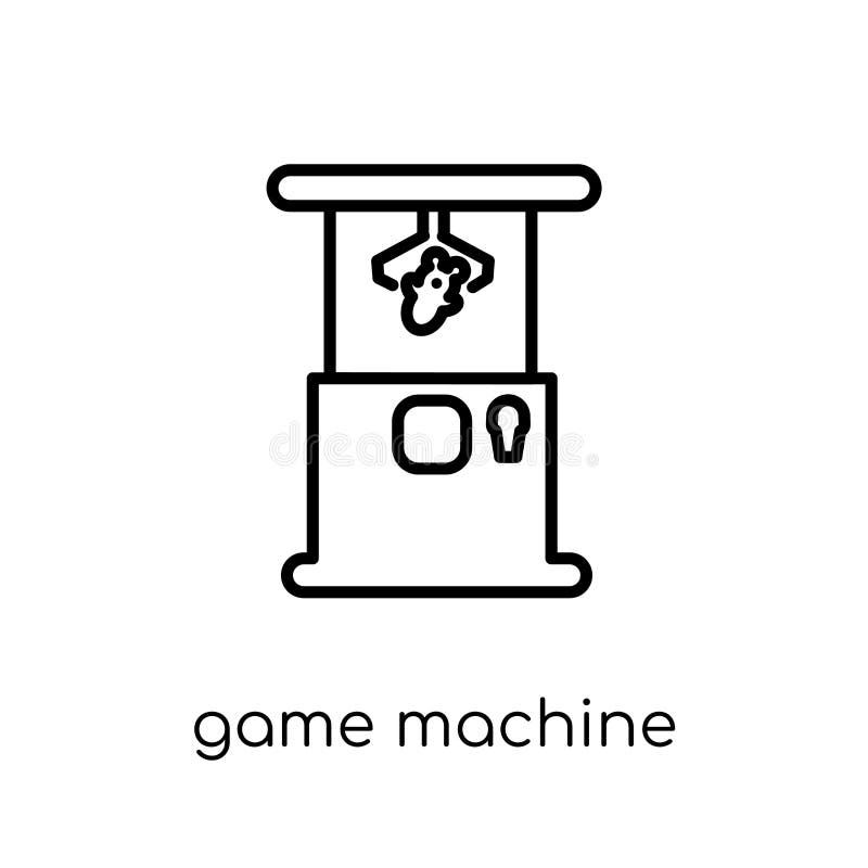 Game Machine Icon from Arcade Collection. Stock Vector - Illustration ...