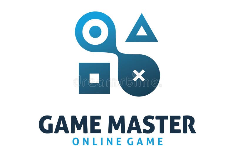 Game master logo stock illustration. Illustration of blog - 84152576