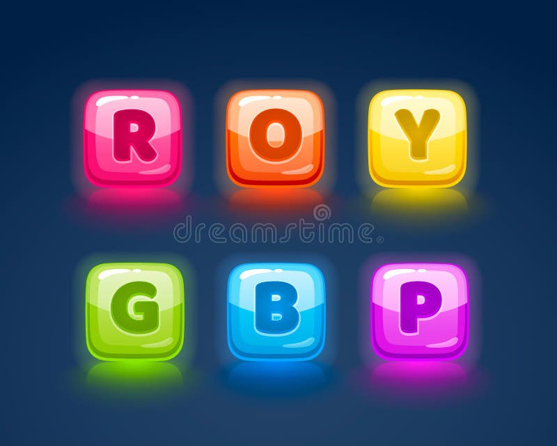 Game Match Icon. Square Set in Different Colors Stock Vector ...