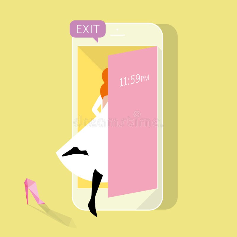 Time is running out stock vector. Illustration of cartoon - 14032275