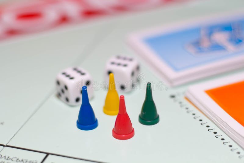 Game monopoly close up. editorial photography. Image of group - 134623992