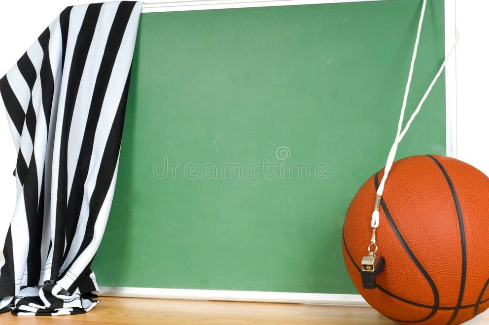 Game Official or Referee stock image. Image of blackboard - 3103397